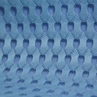 China Dyed Pattern Air Mesh Fabric Moisture Absorbent Knitted 3mm 3D Mesh Material for sale