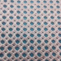 China Semi Transparent Polyester Mesh Fabric Mesh Material Fabric 240 - 450GSM for sale