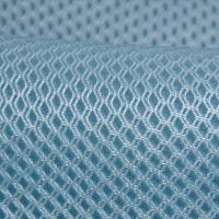 China 3mm Footwear Air Mesh Material Sports Apparel Poly Mesh Fabric 280gsm for sale