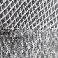 China Black 2mm Spacer Mesh Fabric High Breathability Air Filter Mesh Fabric for sale