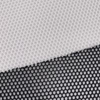 China 220gsm Water Resistant Air Mesh Fabric Knitted 100 Polyester Mesh For Beding for sale