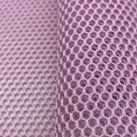 China 220gsm Water Resistant Air Mesh Fabric Knitted 100 Polyester Mesh For Beding for sale
