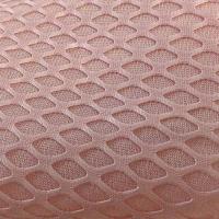 China 2mm Breathable Air Mesh Material Stretchable 100% Polyester Air Mesh Fabric for sale