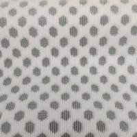 China Breathable Airmesh White Polyester Mesh Fabric Recycled Polyester Mesh 430gsm for sale