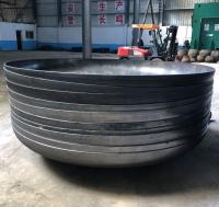 China Segmented Semi Elliptical Tank Heads Large Elliptical End Cap for sale