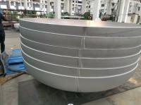 China Segmented Semi Elliptical Tank Heads Large Elliptical End Cap for sale