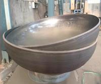 China OEM Hemispherical Tank Heads Hot Forming Hemispherical Cylinder Head for sale