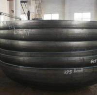 China Boiler Carbon Steel Dished Heads Hemispherical End Cap Half Sphere for sale