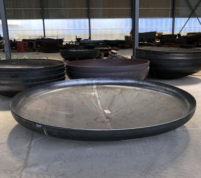 China Stainless Steel Torispherical Dished Head Dimensions Pressure Vessel Code for sale