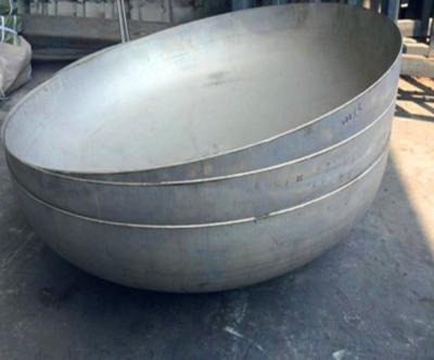 China OEM / ODM Spherical Heads 304 Stainless Steel Head Without Straight Edge for sale