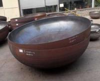 China Spherical Carbon Steel Oval Head Seal Stainless Steel Head Pipe Cap for sale