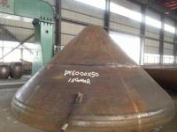 China Stainless Steel Toriconical Cone Head Pointed Head Funnel Type Cover for sale