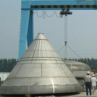 China Boiler Conical Dished Head Carbon Steel Pipe Cap Large Diameter for sale