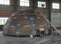 China Customized Hemispherical Tank Heads Titanium Alloy Gr7 Gr12 For Pressure Vessel for sale