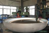 China Hemispherical Propane Tank Head Coating Carbon Steel End Cap for sale