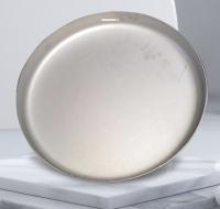 China Welded Steel Dished Only Tank Heads Flat Bottom Head Pipe Cap for sale