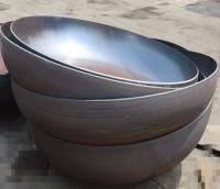 China Cast Iron Pressure Vessel Dome Ends Carbon Steel Spherical Dished Head for sale