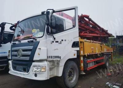 China 2 Axle Second Hand Pump Truck 2019 Used Concrete Trucks 37m With SANY Chassis for sale