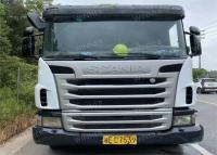 China 2013 Mode Used Concrete Boom Trucks 63m With Scania Chassis for sale