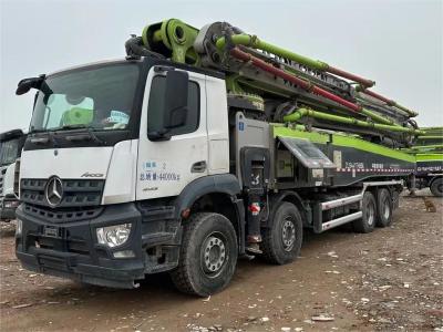 China 2021 Zoomlion 62M Used Concrete Pump Truck with BENZ chassis for sale