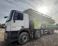 China Zoomlion 2020 Used Concrete Pump Truck ZLJ5440THBBE Truck Mounted Boom Pump 56M for sale
