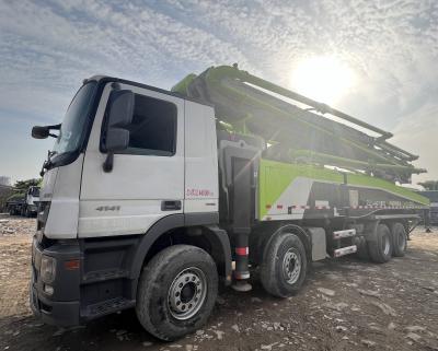 China Zoomlion 2020 Used Concrete Pump Truck ZLJ5440THBBE Truck Mounted Boom Pump 56M for sale