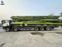 China Used Zoomlion 70M Concrete Pump Truck ZLJ5550THBKF 70X-6RZ Second Hand  Construction Equipment for readymix for sale