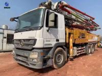 China XCMG HB50K Used Concrete Pumper Truck Six Sections 2019 Year 3 Axles for sale