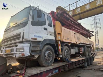 China SANY 2012 Used Concrete Pump Truck 52m 5 Sections With RZ Boom SY5418THB52 for sale