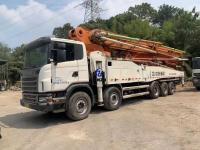 China 63m Used Concrete Pump Truck Zoomlion 5 Axle 2013 Manufacture for sale