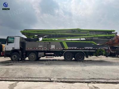 China 2017 Zoomlion Concrete Pump Truck Used 56m 4 Axle ZLJ5440THBK 56X-6RZ construction machinery Ready Mix Cement Boom Pump for Sale in Turkey for sale