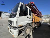 China 2013 Second Hand Concrete Pump Truck SY5330THB 48m 6 Wheeler Truck Used for sale