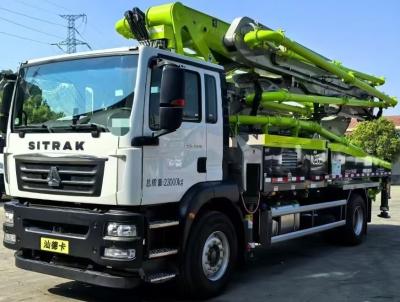 China Zoomlion ZLJ523131THBKF 38X-5RZ Boom Concrete Pump Truck 38M  Used 2024 Year with 5 Boom Sections for sale for sale