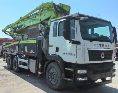 China Secondhand 2022 ZLJ5280THBKF 43X-5RZ Boom Concrete Pump Truck Supplier for sale