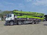 China Used Concrete Pump Zoomlion Truck Mounted Pump ZLJ5441THBBE 56X-6RZ With Good Performence construction work reantal for sale