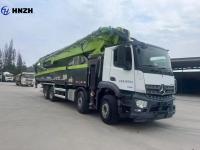 China 2022 Zoomlion ZLJ5440THBBF 62X-6RZ Used Concrete Pump Truck With BENZ Chassis for sale