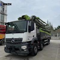 China 2022 Zoomlion ZLJ5440THBBF 62X-6RZ Used Concrete Pump Truck 62M With BENZ Chassis heavy machinery for construction for sale