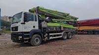 China Secondhand 2021 ZLJ5351THBKE 50X-6RZ Concrete Boom Pump Truck For Sale for sale