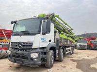 China Used/second-hand 2021year Zoomlion Benz Chassis 56m Concrete Pump Truck For Construction Work Concrete for sale