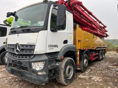 China 2020 SANY 56m Old Used Concrete pump Trucks With Benz Chassis hot sale SYM5449THB560C-8A for sale