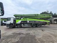 China Used/second-hand 2018year Zoomlion Benz Chassis 56m Concrete Pump Truck Ready Mix Cement Boom Pump Construction Work For sale for sale