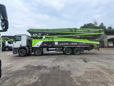 China Used/second-hand 2018year Zoomlion Benz Chassis 56m Concrete Pump Truck Ready Mix Cement Boom Pump Construction Work For sale for sale