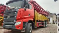 China Small Size Used Concrete Pump Truck 2021 Sany 49M With Sany Chassis In Kazakhstan for sale