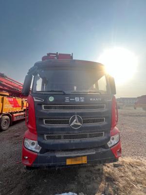 China Big Size Second Hand 72M 2023 Sany Truck Mounted Concrete Pump For Construction for sale