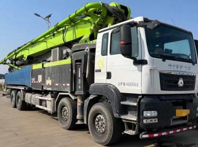 China 2021 Zoomlion 62m Sitrak Chassis Remote Control Boom Hydraulic Truck Mounted Concrete Pump Truck for Readymix Construction for sale