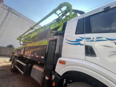 China Used JIEFANG Construction Machinery 38m Zoomlion Hydraulic Mounted Concrete Pump Truck for Beton Construction and Ready Mi for sale