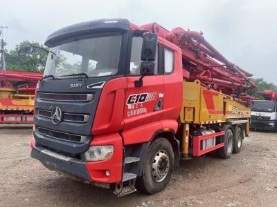 China 6*4 Driving Form 2022 Year SANY 43m Concrete Pump Truck 3 Axle with 250KW Engine Power Rating for sale