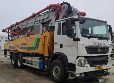 China 52m Vertical Reach XCMG Howo Chassis Used Concrete Pump Truck Engine Model OM501LA.V/3 2023 Year for sale