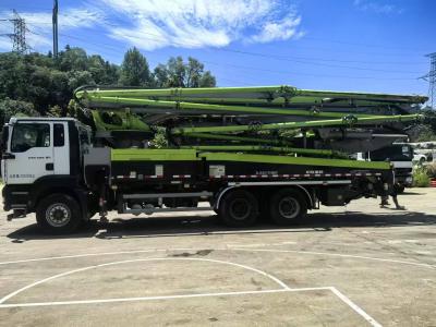China Used Concrete Pump Truck 36.2m Max Reach 180 M3/h Output for sale