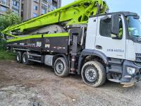 China Used Concrete Pump Truck 36.2m Max Vertical Reach 180 M3/h Output for sale